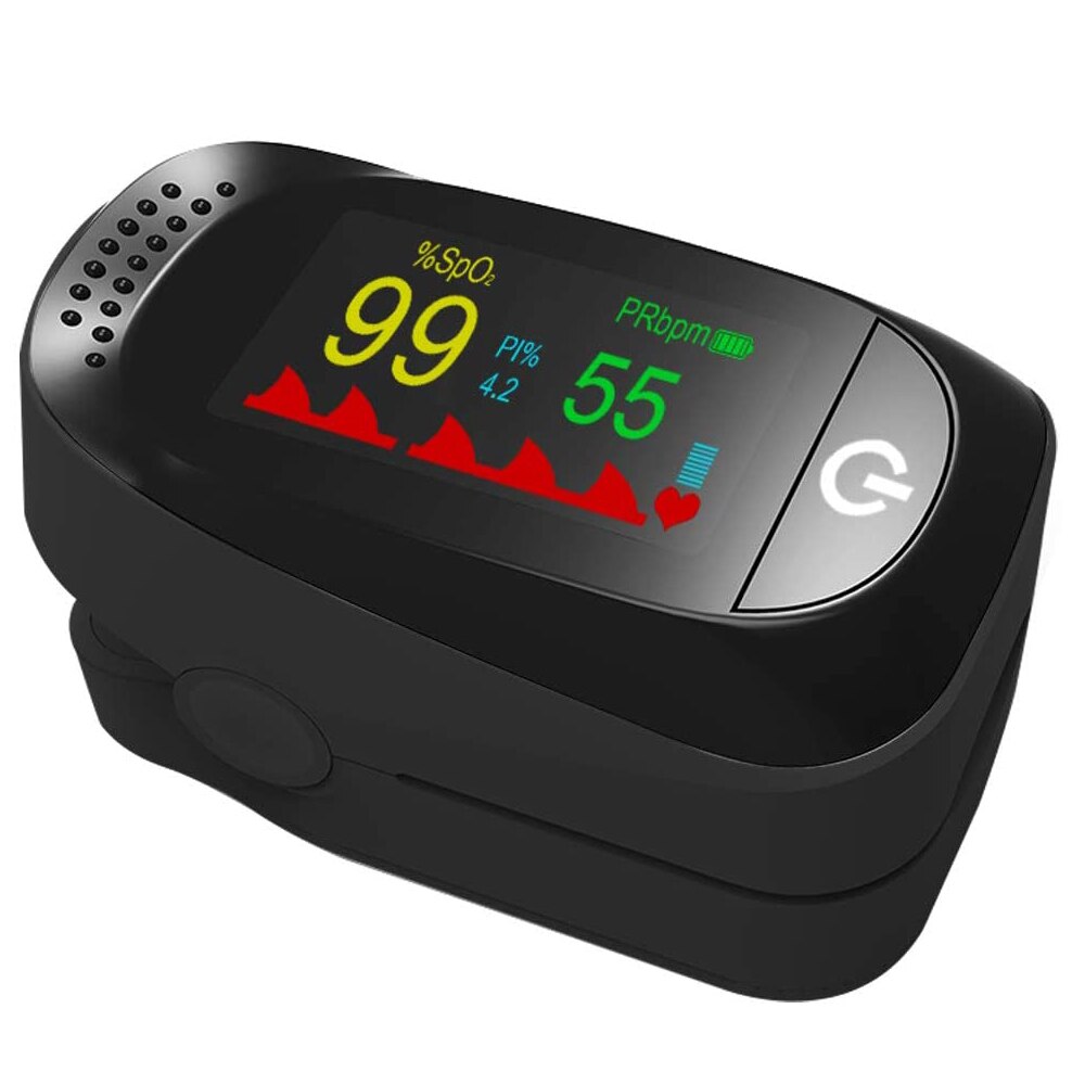 ! Fingertip Pulse Oximeter Blood Oxygen Saturation... – Grandado