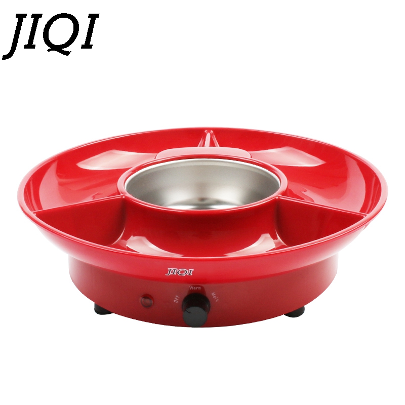 JIQI Chocolate Fondue Maker Butter Heater Pot Cand... – Grandado