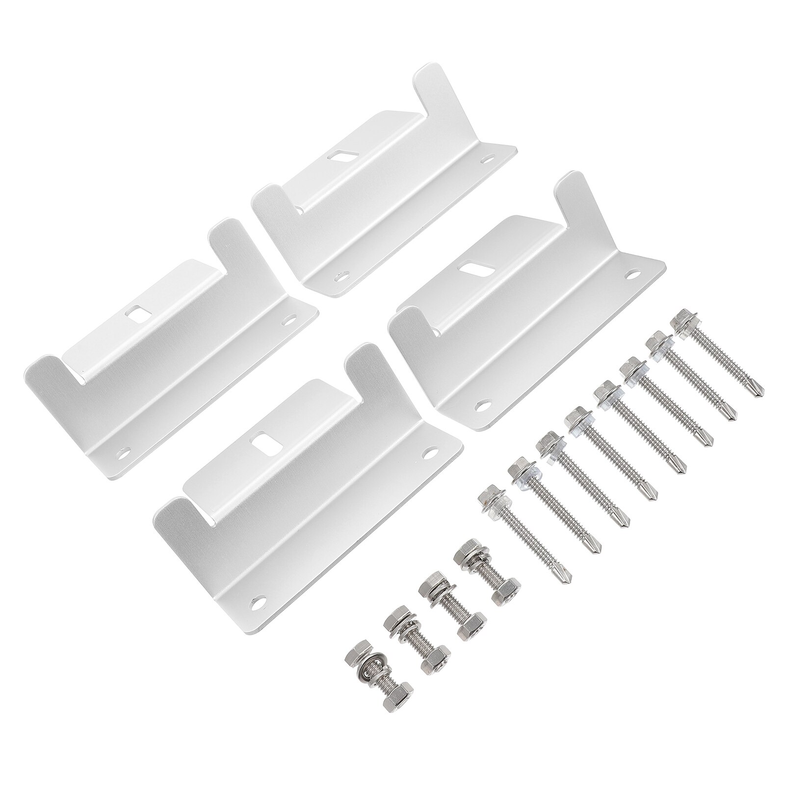 4 Sets Solar Panel Z Brackets Solar Panel Mounting... – Vicedeal