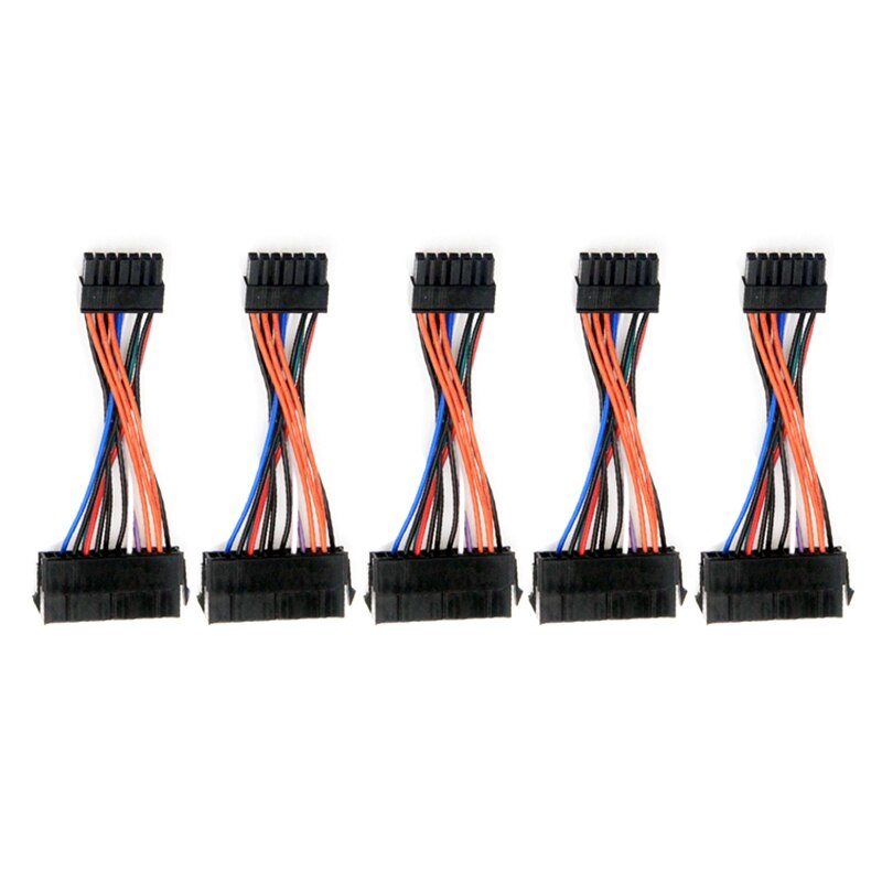 5PCS ATX 24 Pin to 14 Pin Power Supply Cable Cord ... – Vicedeal
