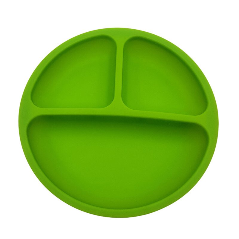 Silicone Plates for Toddlers Divided Baby Plates B... – Grandado