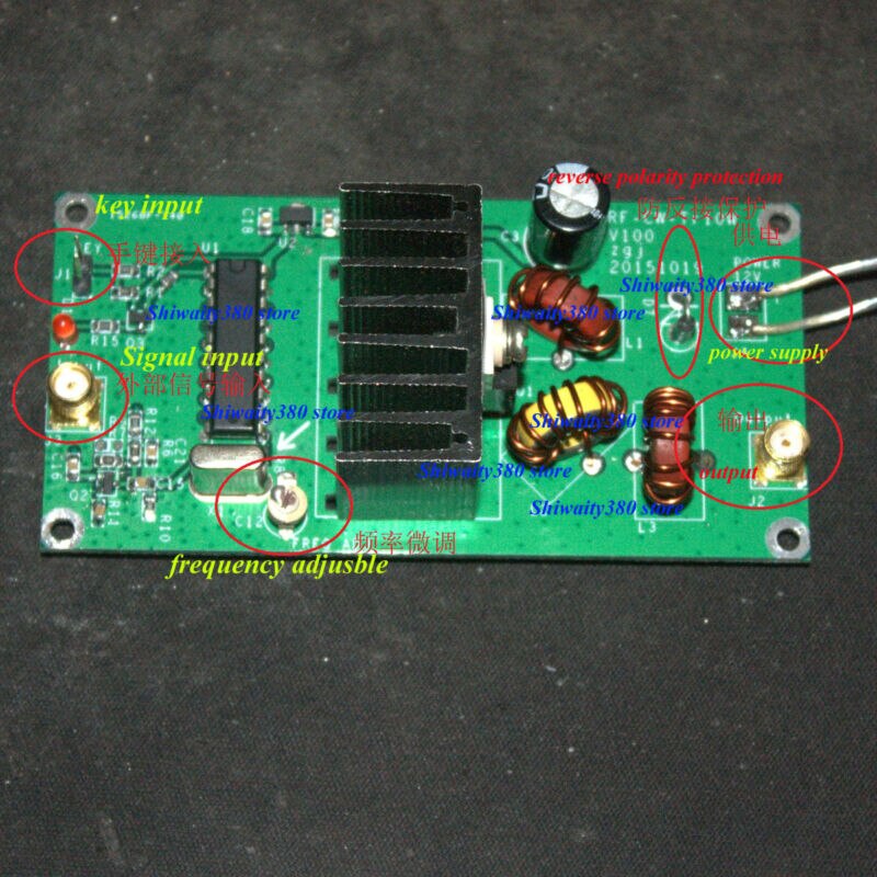 10W Radio CW Transmitter 7.023MHz QRP Station Kits... – Grandado