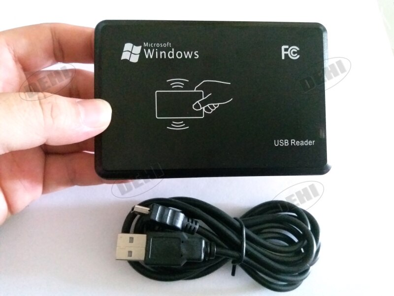 125KHz RFID Reader 13.56MHz Reader USB Port Smart ... – Vicedeal