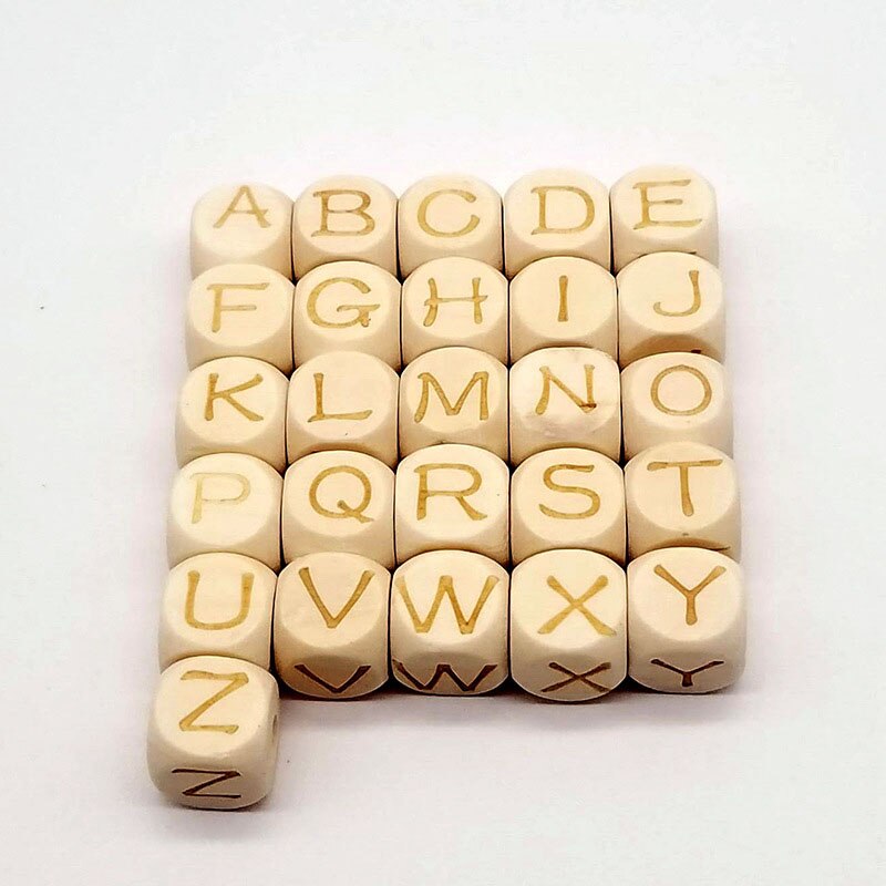 26pcs/pack Children DIY Alphabet Wood Baby Educati... – Vicedeal