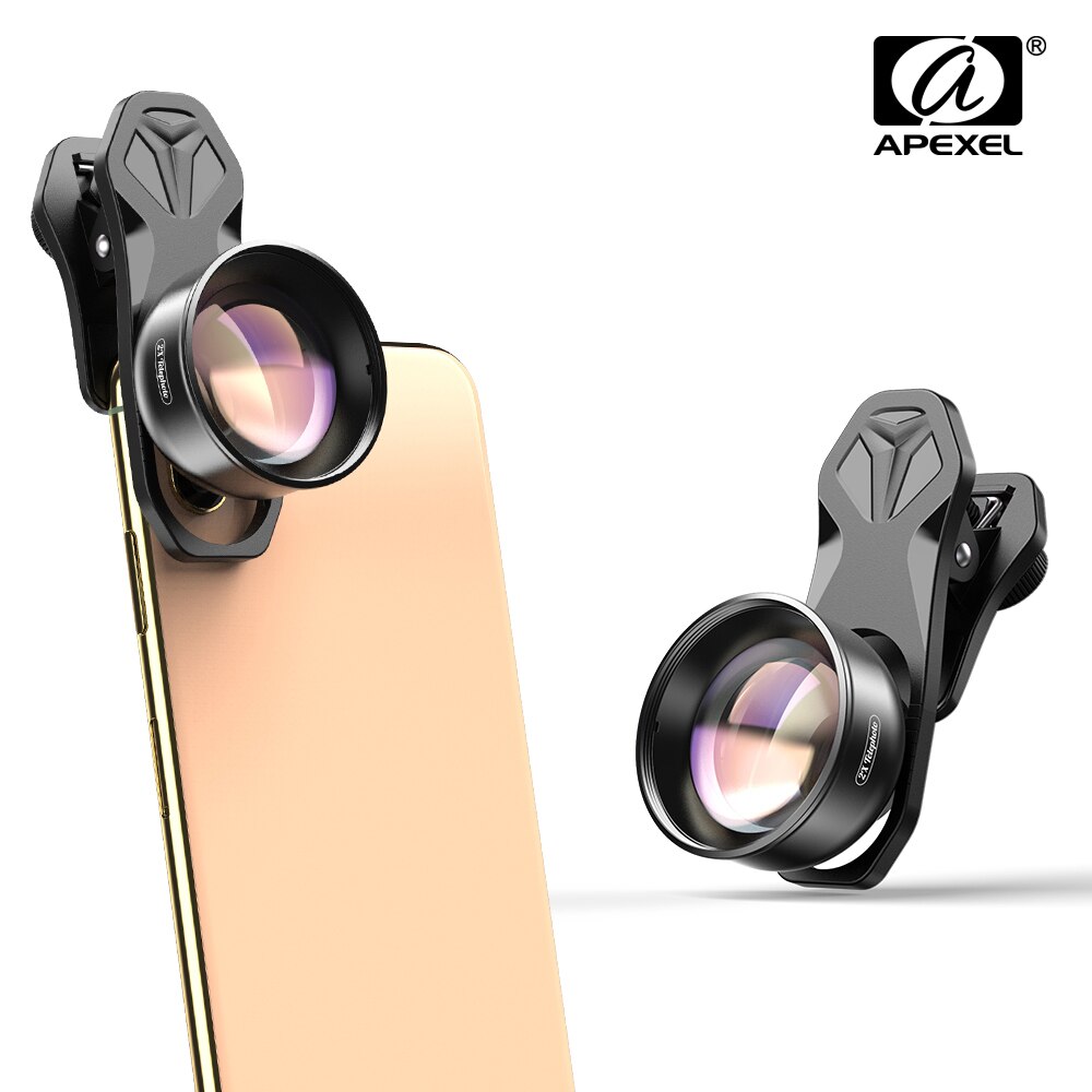 APEXEL HD 2X Mobile telephoto lens 4K Portrait pho... – Grandado