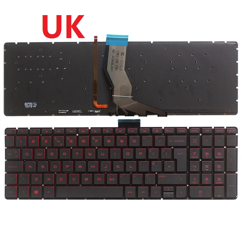 Us/Uk/Spaans/Sp Laptop Toetsenbord Voor Hp Omen 15... – Vicedeal