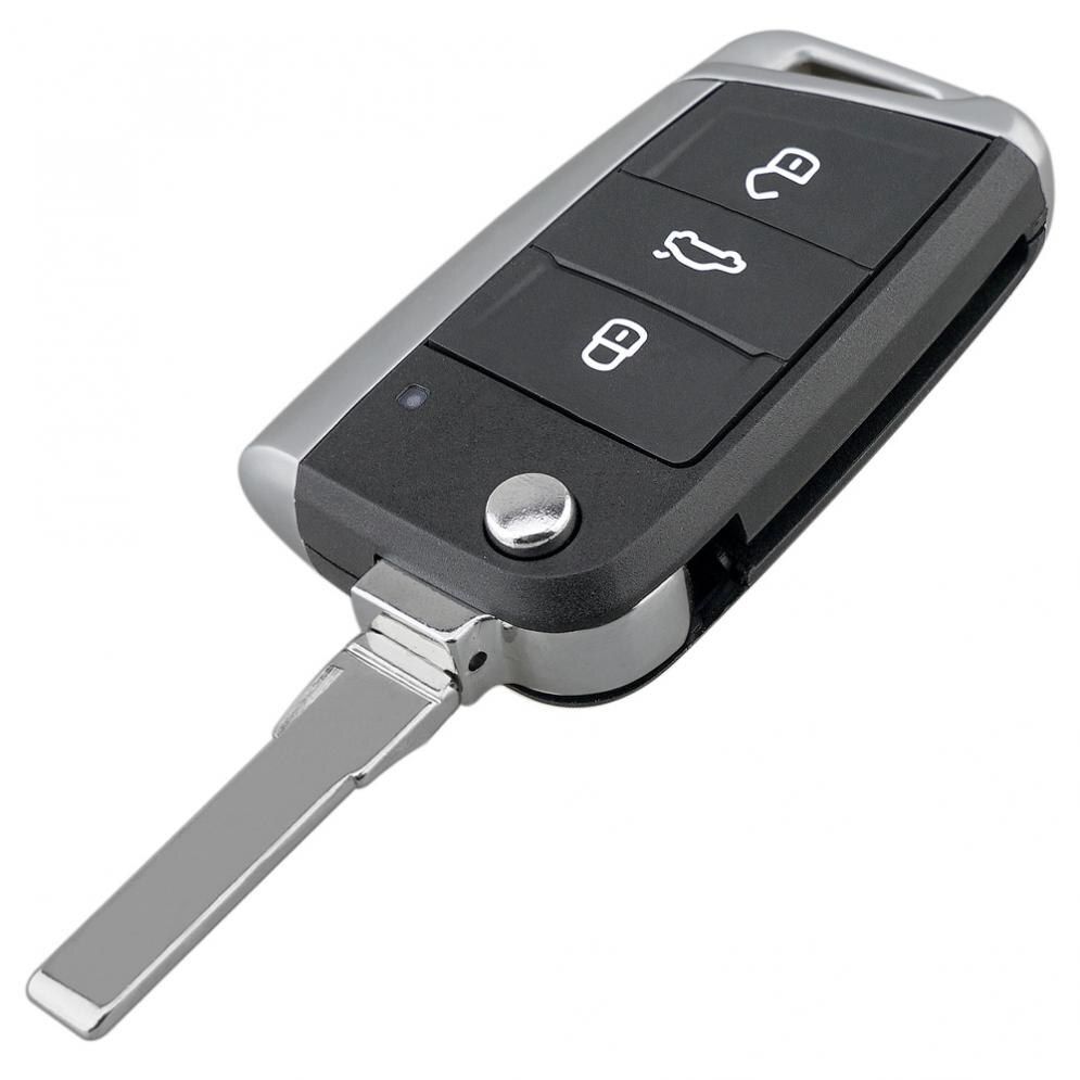 3 Button Car Styling Flip Folding Key Fob Smart Fr... – Grandado