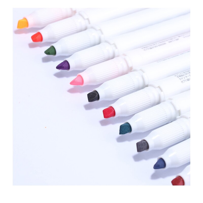 5pcs/set Japanese Zebra Mild Liner Double Headed H... – Grandado