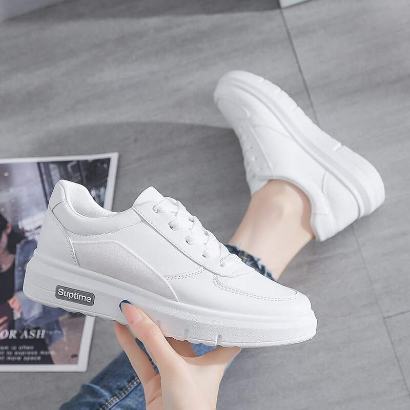 Spring thick-soled white shoes women Korean platfo... – Vicedeal