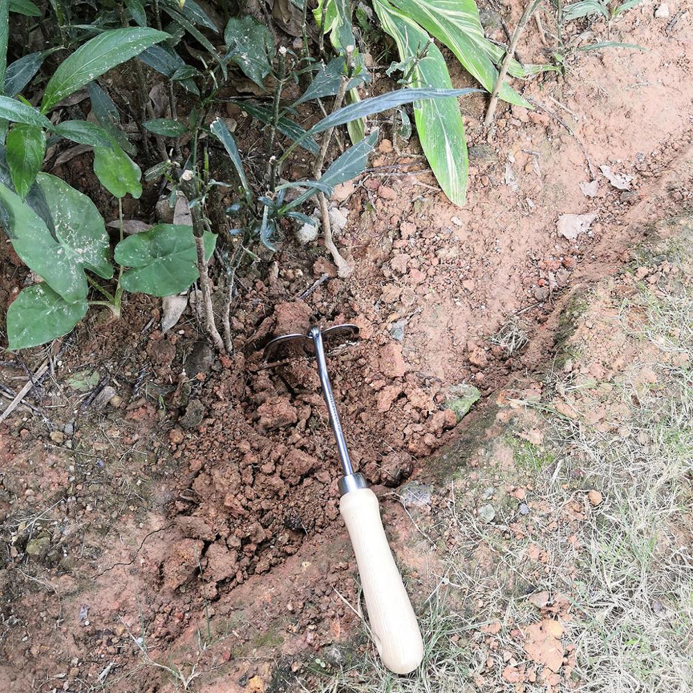 Wooden Handle Stainless Steel Hoe Vegetable Soil L... – Vicedeal Wooden Handle Stainless Steel Hoe Vegetable Soil L... – Vicedeal
