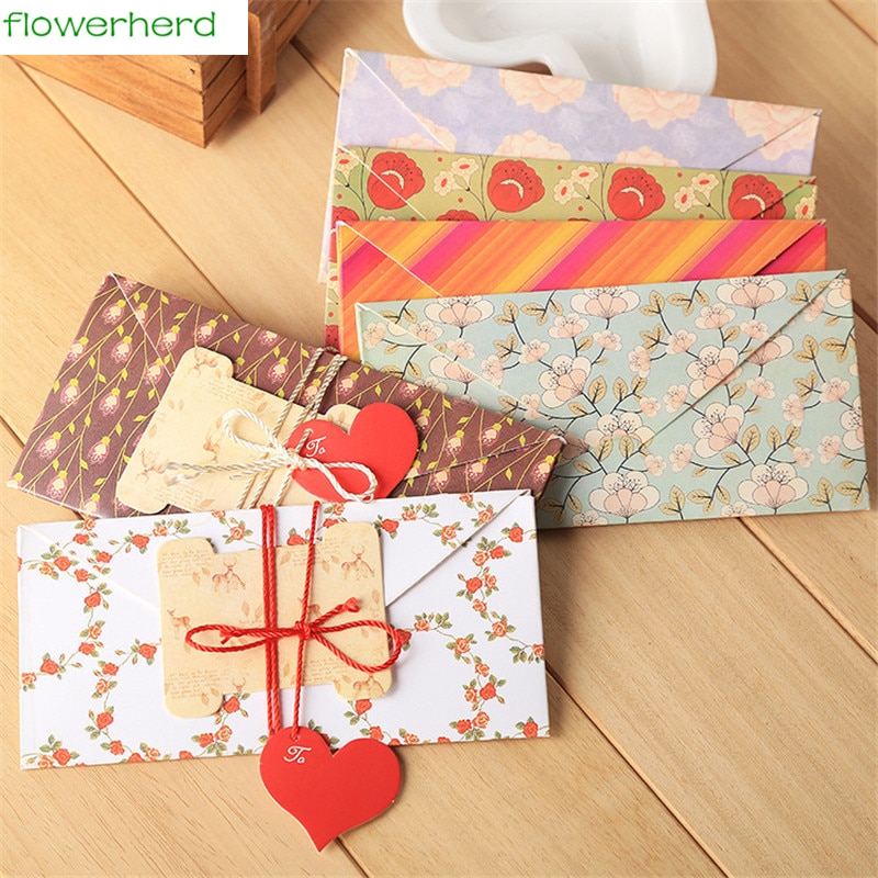 6pcs Love Shaped DIY Fold Cards Valentine's Day Gr... – Grandado