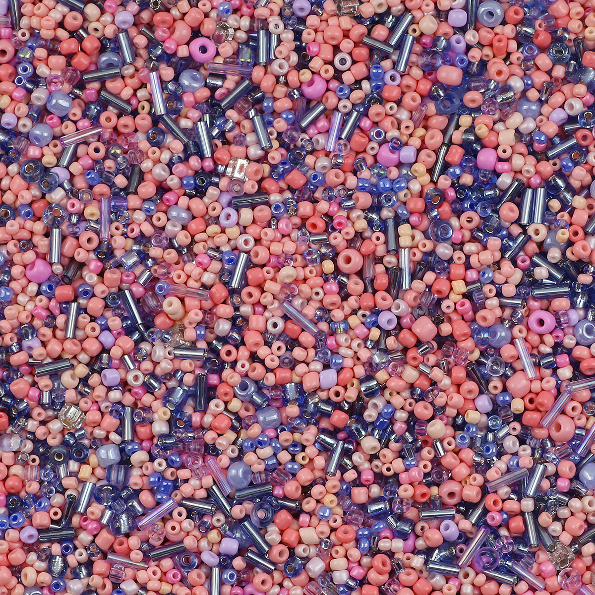 1000Pcs Multi Colour Glass Seed Bead Mix Bulk Spac... – Grandado