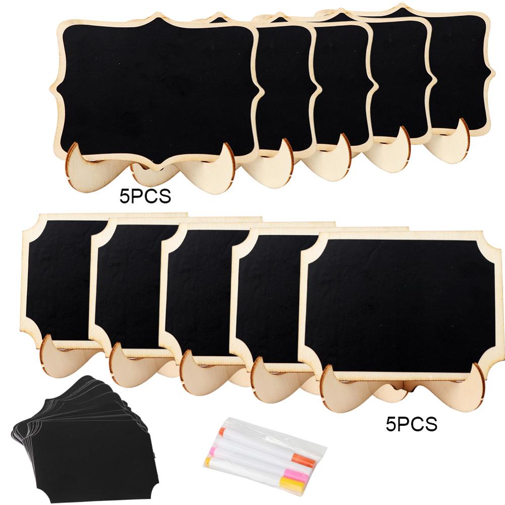 OurWarm 10/20pcs Wooden Wedding Signs Wedding Tabl... – Grandado