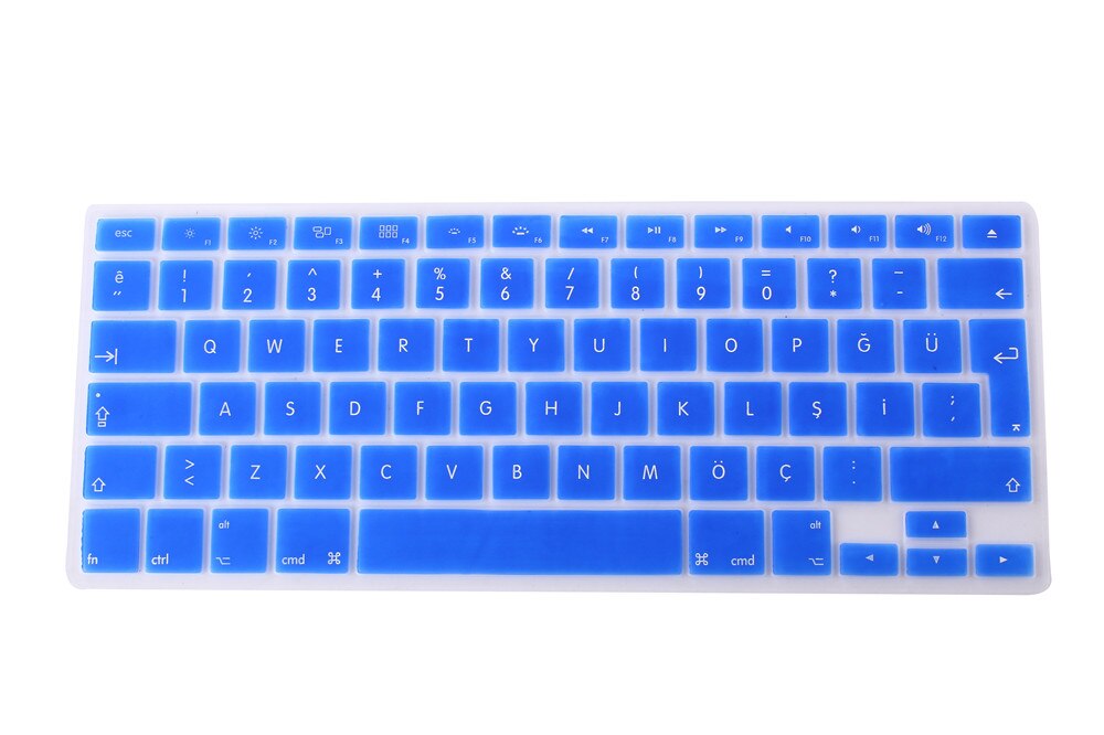 Turkish Letters Keyboard Protector for Macbook Air... – Grandado