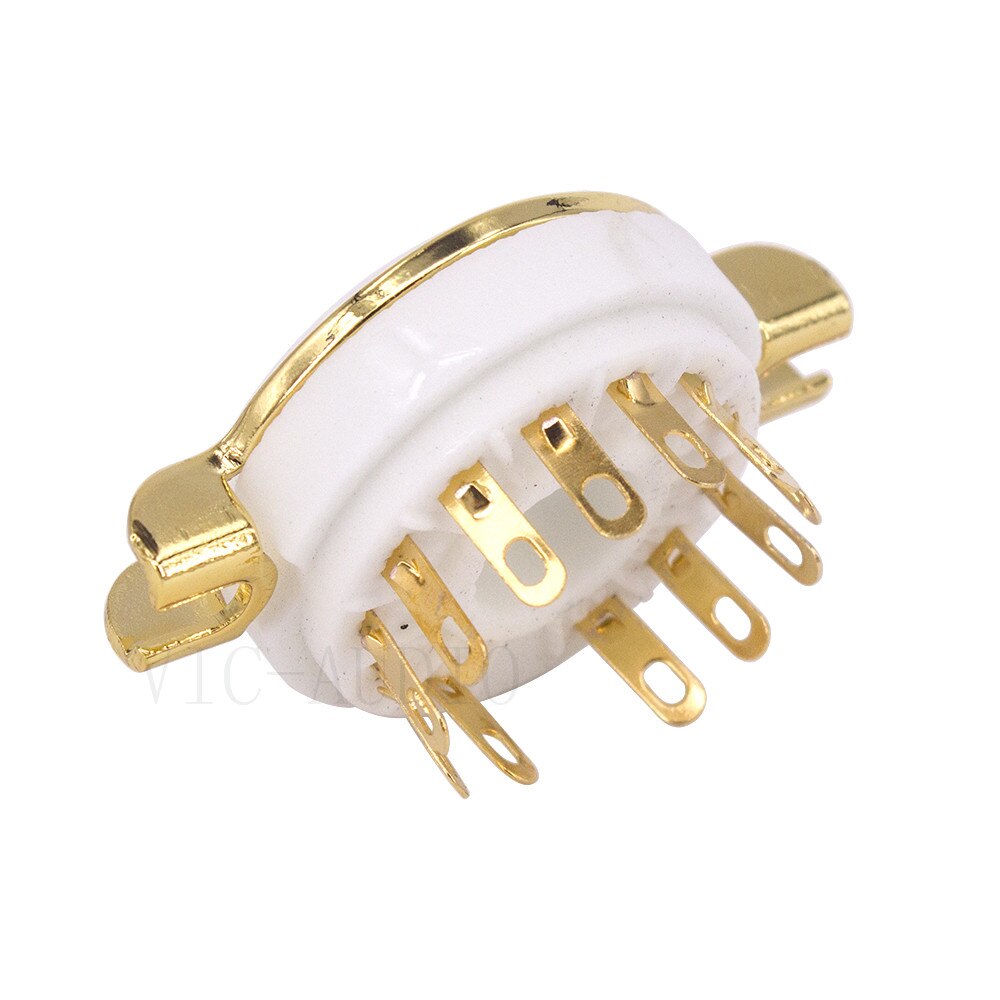 10PCS Ceramic 12Pins Valve Tube Socket GZC12-F For... – Grandado