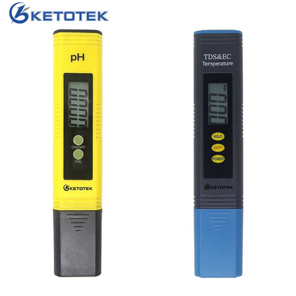 Ketotek protable lcd digital ph-mätare vattentesta... – Grandado