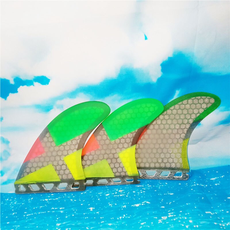 carbonfiber Surfboard Fins FUTURE plug Tri fin Set... – Grandado