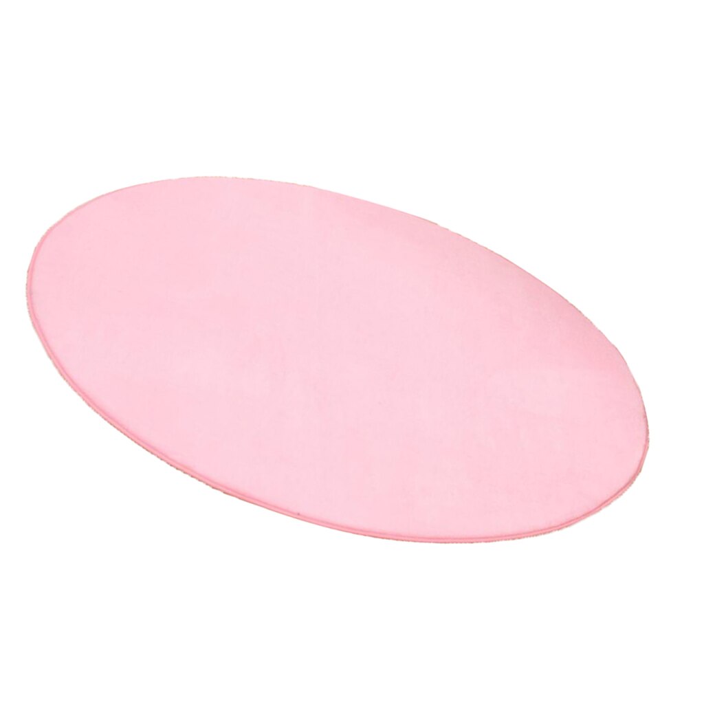 Pink Round Pad Plush Soft Mat Rug Carpet for Kids ... – Vicedeal