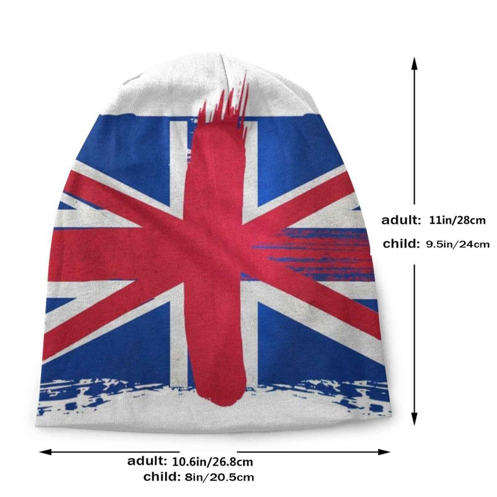 The Union Jack Knit Beanie Hat Men Women Winter Di... – Grandado