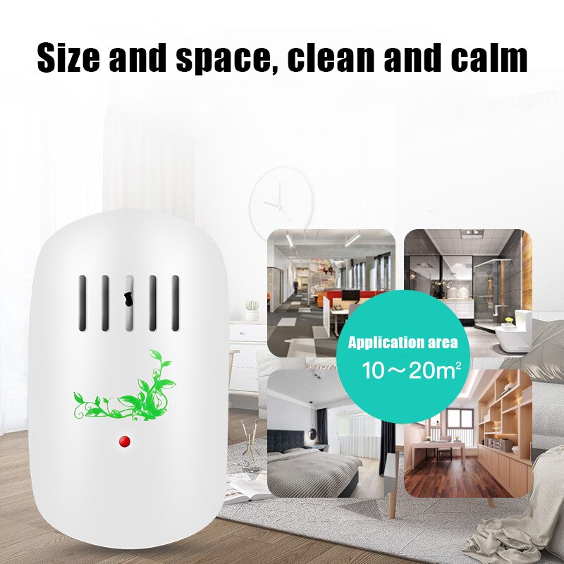 Mini Air Purifier Freshener Cleaner Plug-in Odor A... – Grandado
