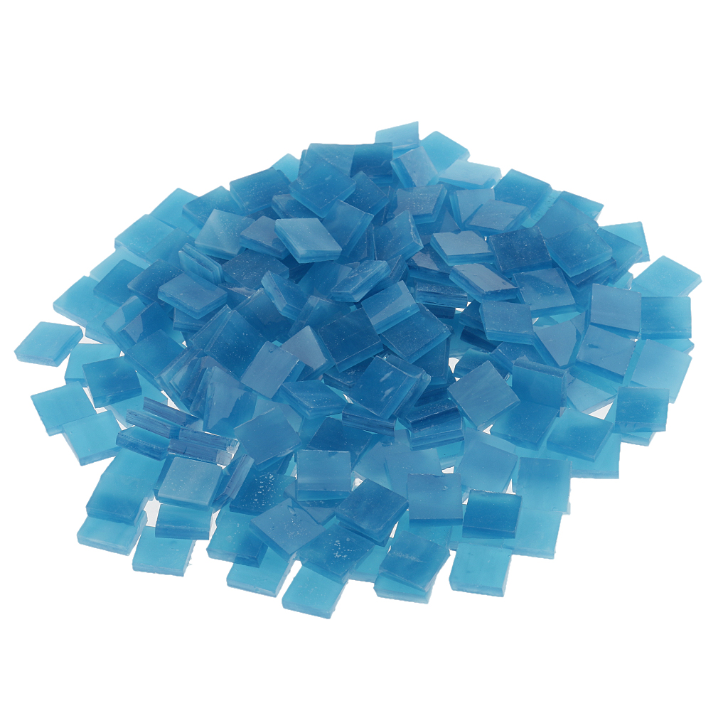500 Piece Square Shape Glass Mosaic Tiles Tessera ... – Grandado