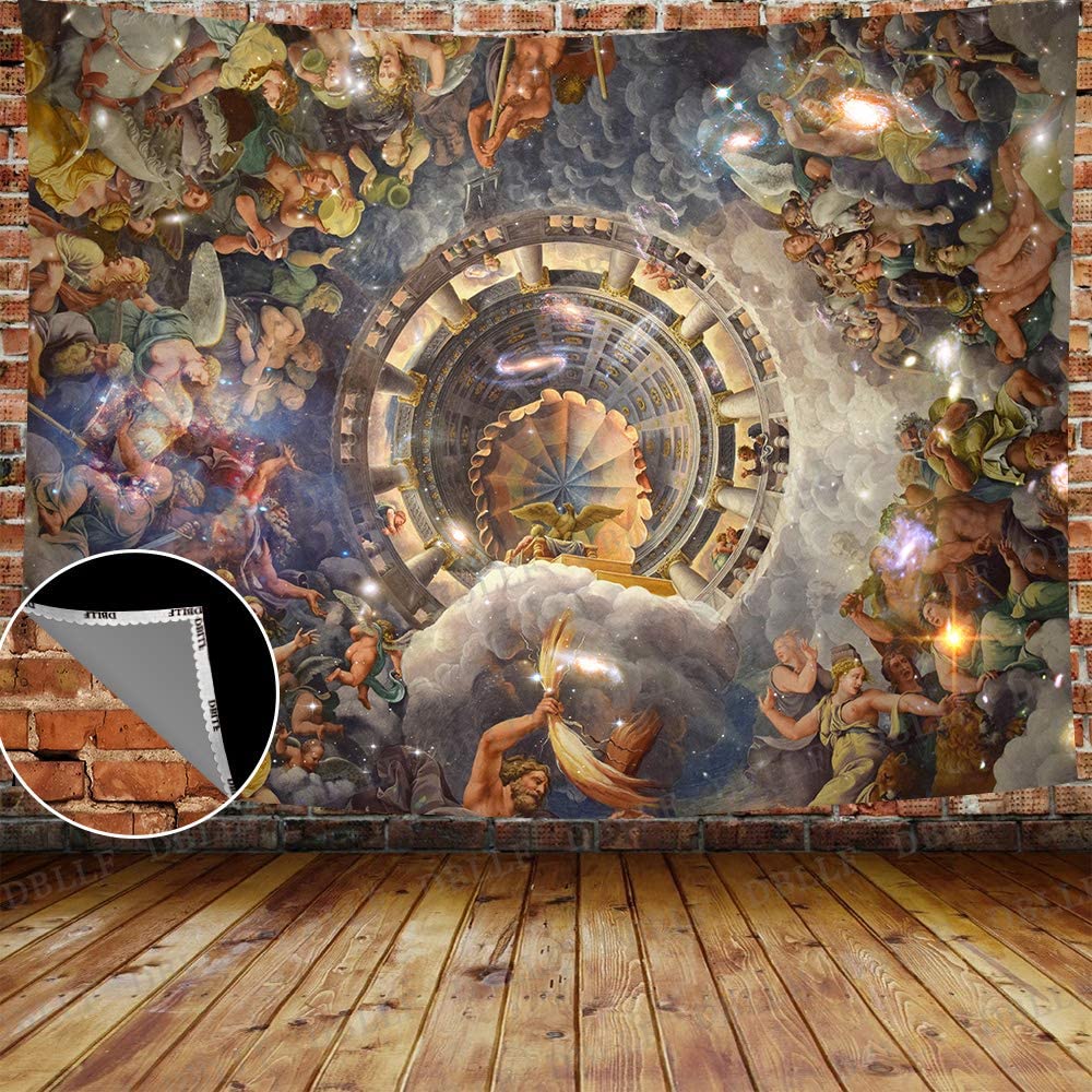 European Fairy Greek Myth Wall Art Trompe Loeil Ce... – Vicedeal