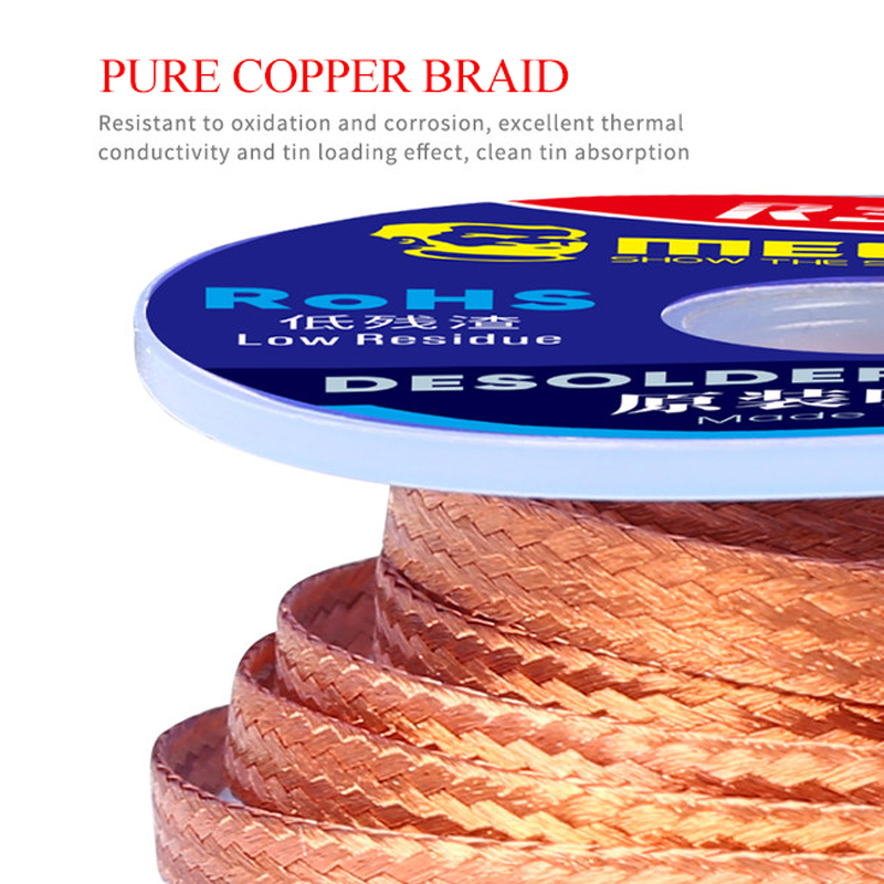 5pcs/lot MECHANIC Desoldering Wire Solder Wick Tin... – Vicedeal