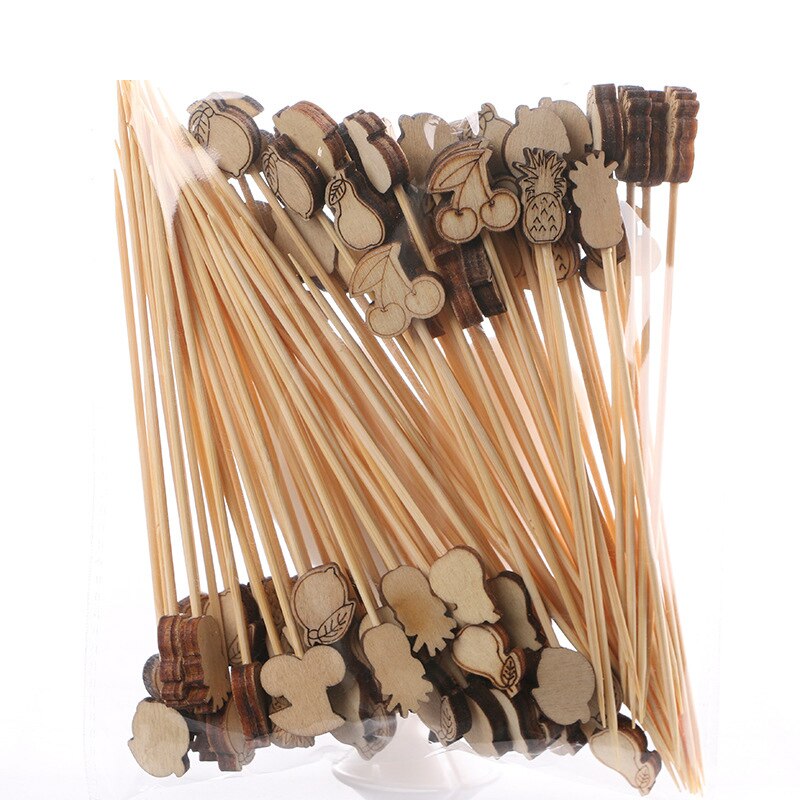 100PCS Cocktail Sticks Cute Toothpicks Fruit Food ... – Vicedeal