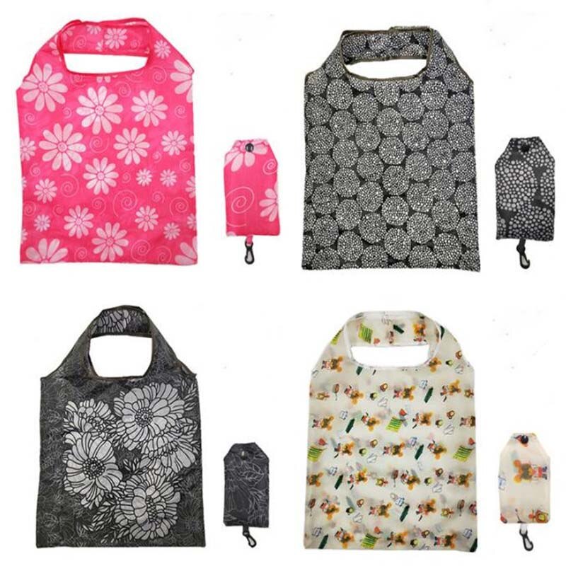 Portable Foldable Shopping Bag Reusable Shopper To... – Grandado