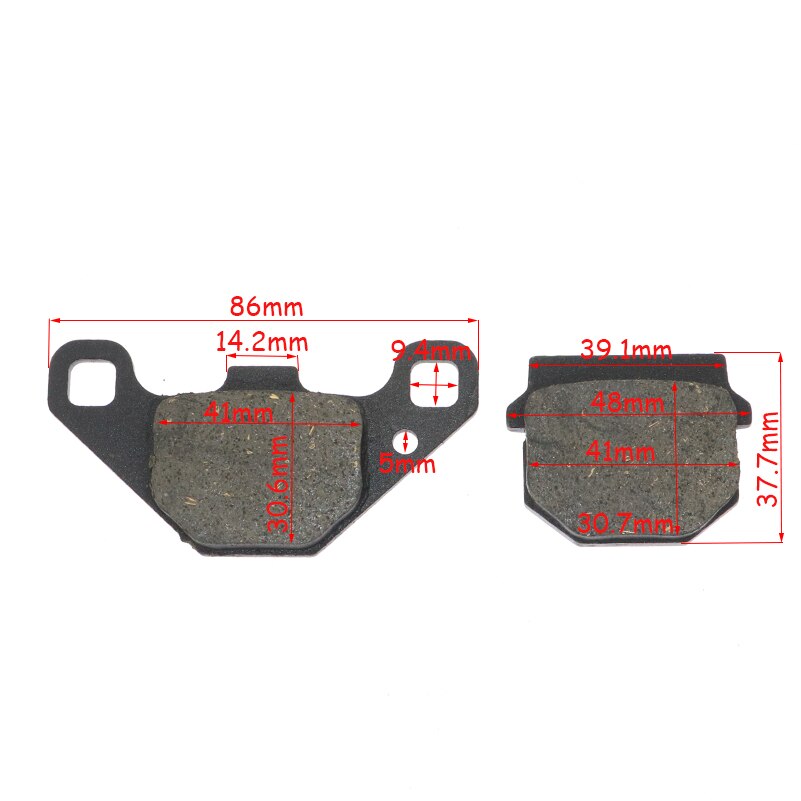 Motorcycle BRAKE PADS 49cc - 250cc ATV Quad Go Kar... – Grandado