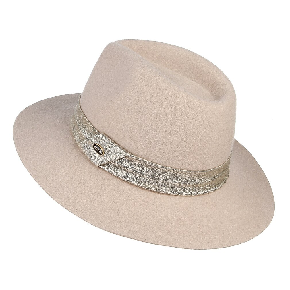 European American Women's Wool Fedoras Hat Female ... – Grandado