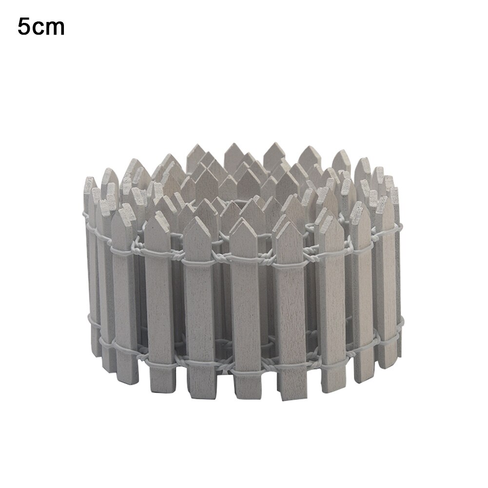 100*3/5cm DIY Wood Fence Mini Small Barrier Wooden... – Grandado