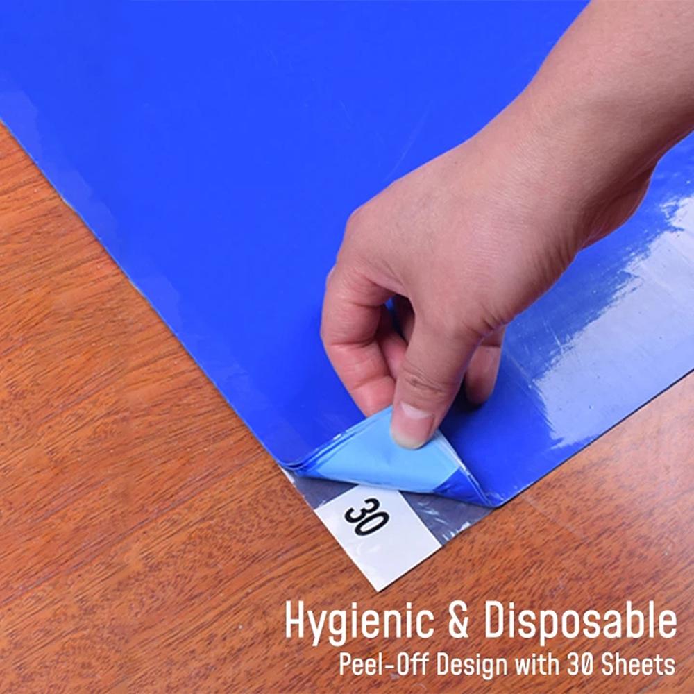 30-Layer Peel Off Sticky Floor Door Mat Anti Bacte... – Grandado