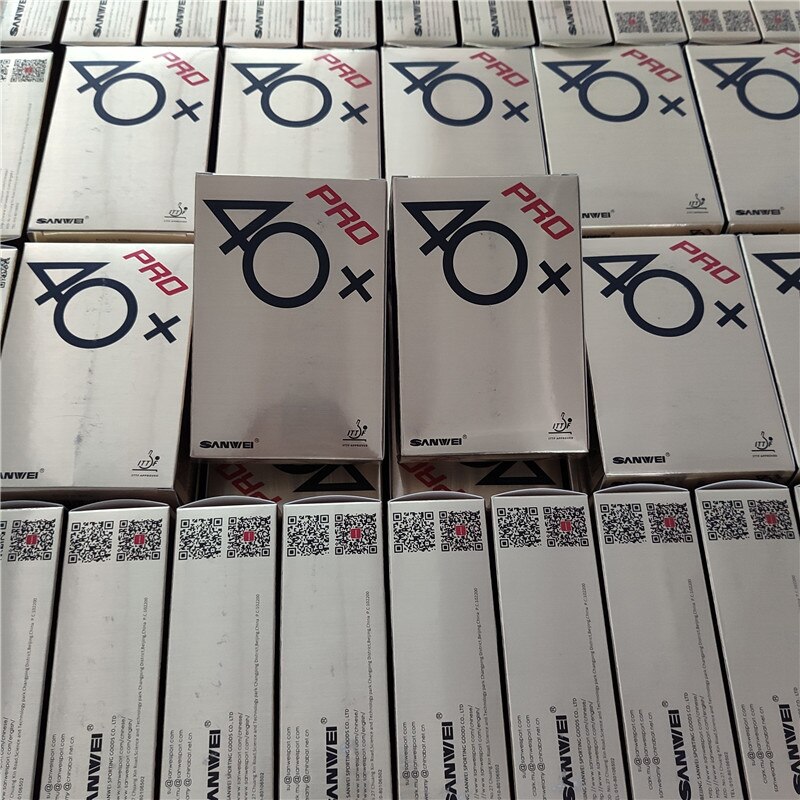 12balls SANWEI Gold 3-Star Plastic 40+ seamed Tabl... – Grandado