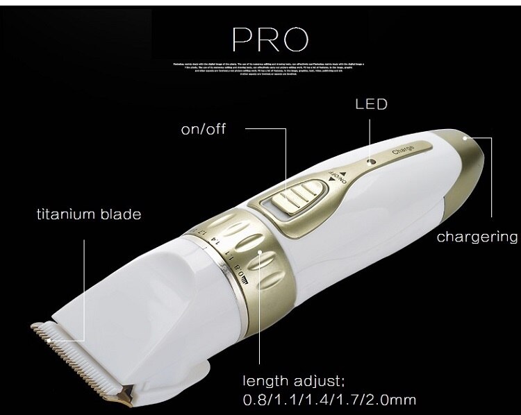 Rechargeable hair clipper hair trimmer for men hea... – Vicedeal