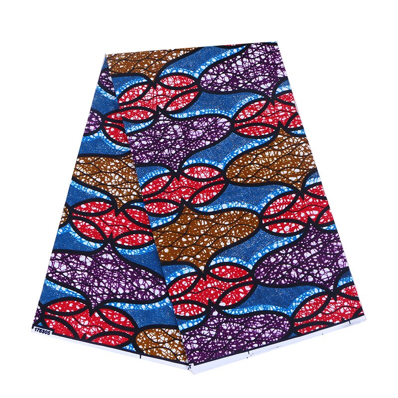 African Fabric 100% Cotton Colorful African Print ... – Vicedeal