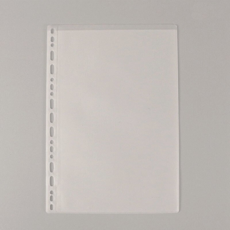 10pcs B5 9/26 hole ClearlyTransparent PVC File Sto... – Grandado