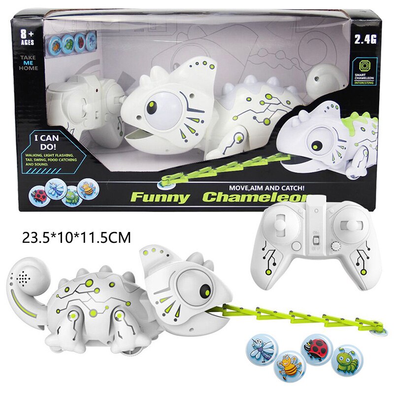 RC Animal Smart Chameleon Pet Toys Light Changeabl... – Vicedeal