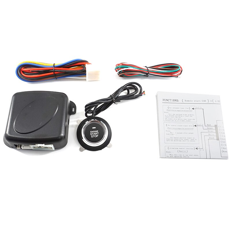 GSPSCN Car Alarm Remote Keyless Start System And T... – Grandado