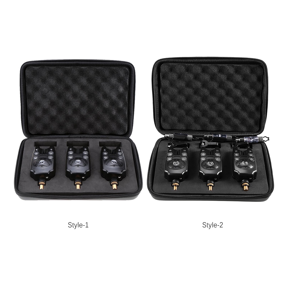 3pcs/Set Blue LED Wireless Fishing Bite Alarms for... – Vicedeal