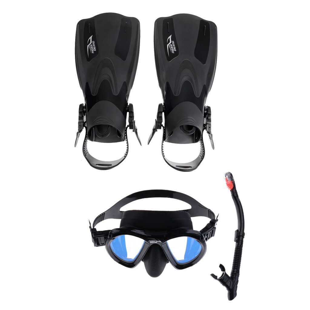 High Scuba Diving Fins Flippers with Set of Diving... – Vicedeal
