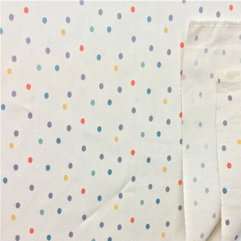 Multi color Polka Dot home Textiles Cotton Patchwo... – Vicedeal