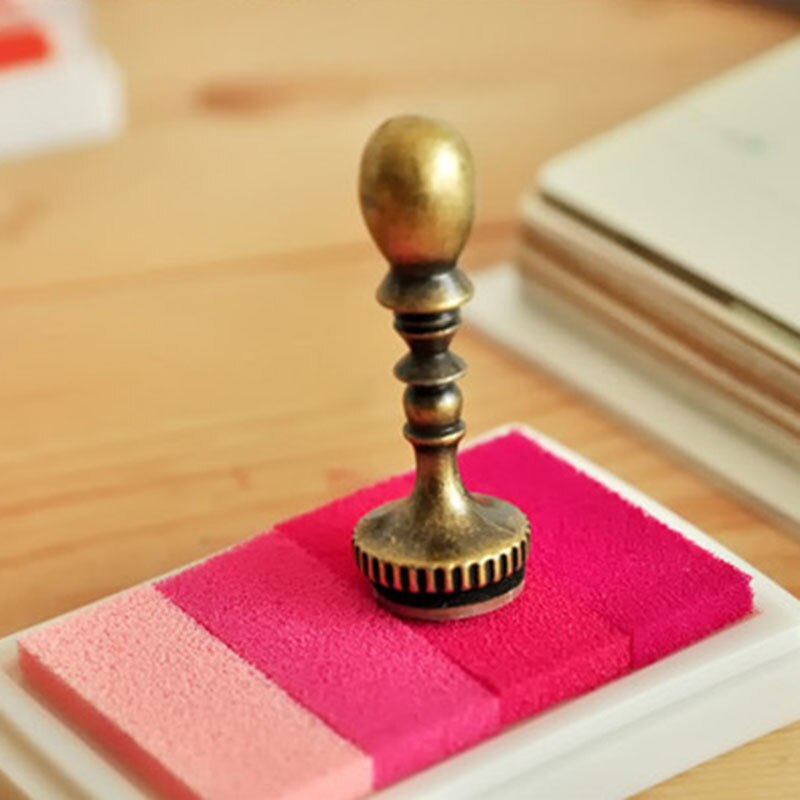 6pcs/lot ink Pad Inkpad Stamp rainbow Color Home m... – Vicedeal