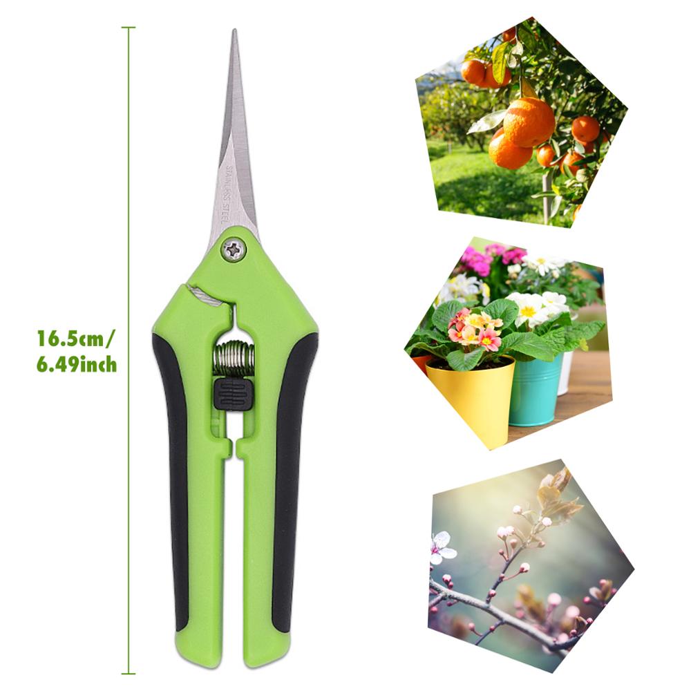 Behogar Stainless Steel Garden Trimming Scissors P... – Grandado