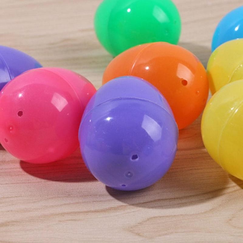 12pcs DIY Hand Painted Eggs Open Plastic Eggshell ... – Grandado