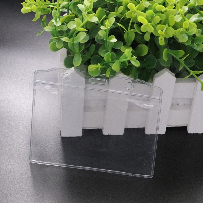 2022 PVC transparent card case Bank ID holder Stud... – Grandado