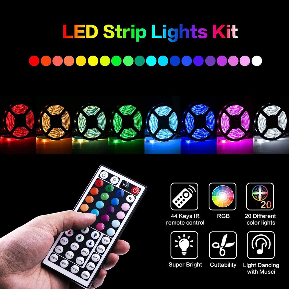 Auto Led Streifen Licht 3528Rgb Farbe Festzelt Mit... – Vicedeal