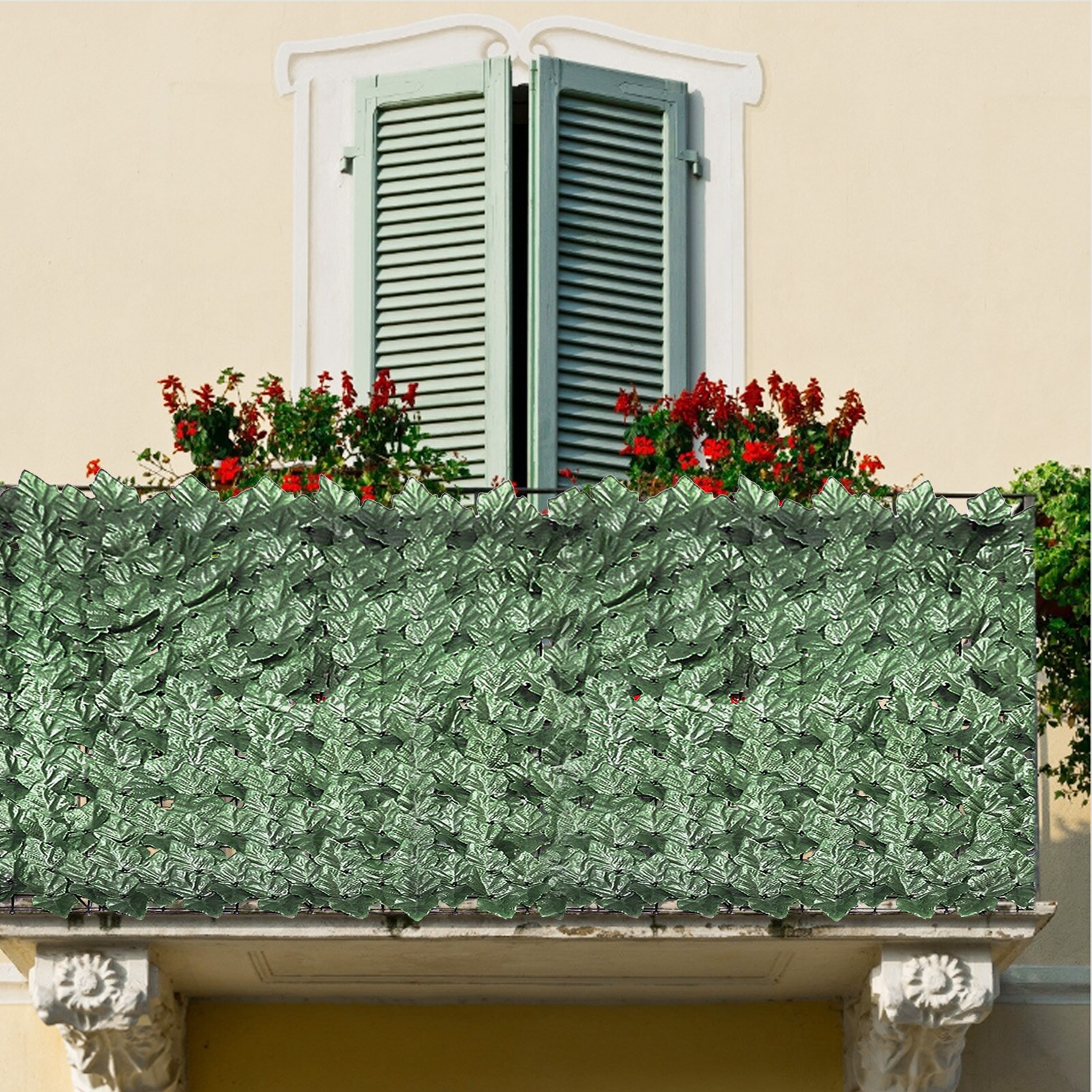 Artificial Leaf Privacy Fence Roll Wall Landscapin... – Vicedeal