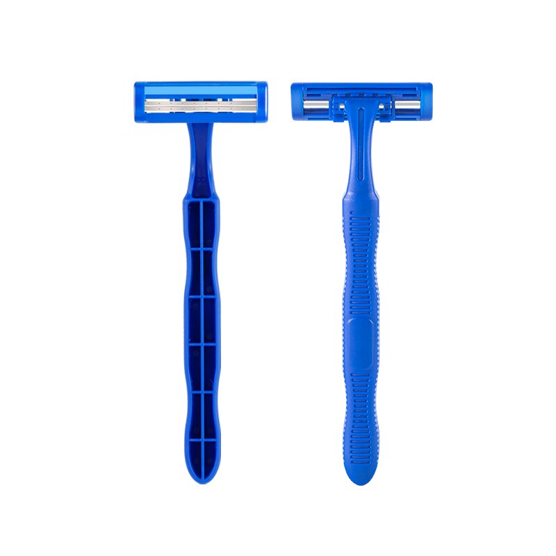 IGUETTA Blue Disposable Manual Razor Two-Layer Sta... – Grandado