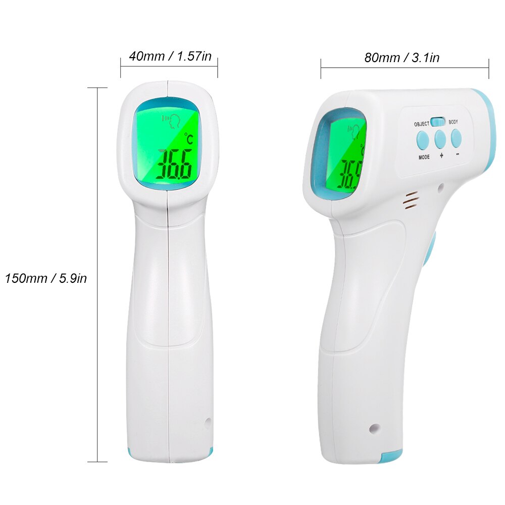 Non-contact IR Infrared Thermometer Forehead Body/... – Grandado
